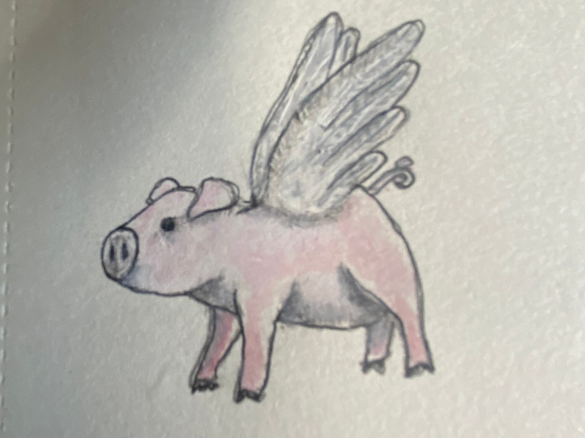 #1 – What If Pigs Could Fly? | Cornfed Mindfulness Writing and Life ...